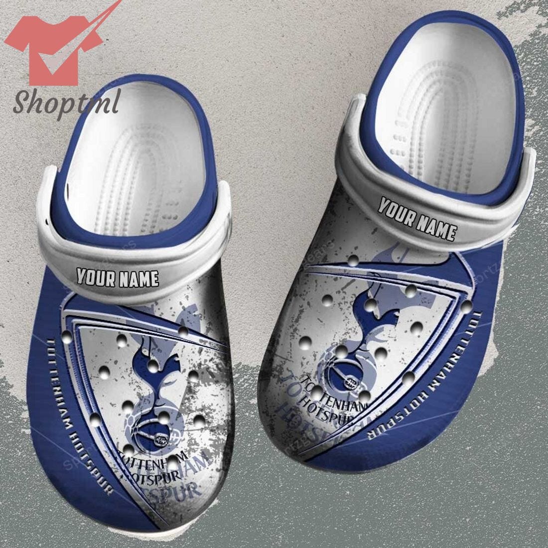 Show off your love for Tottenham Hotspur with these custom-name Crocs ...