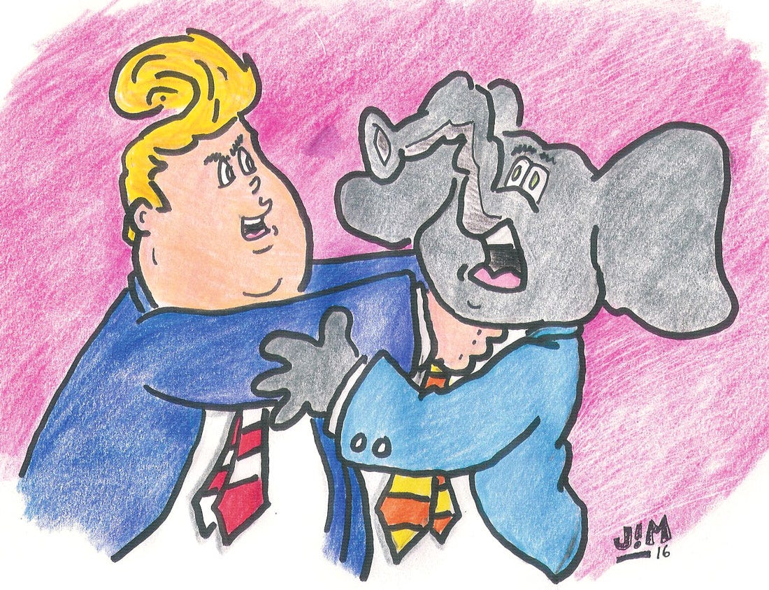 STRANGLEHOLD. He may have tiny hands but that’s not… | by Jim Brenneman ...