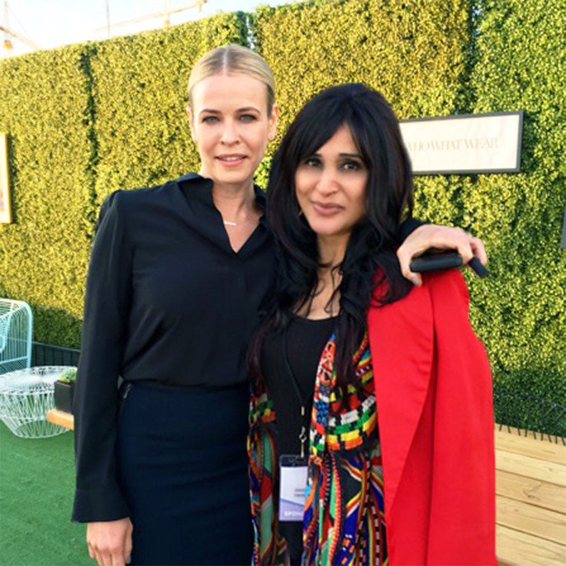 Chelsea Handler with Shahida Parides’ Shahida at Create and Cultivate ...