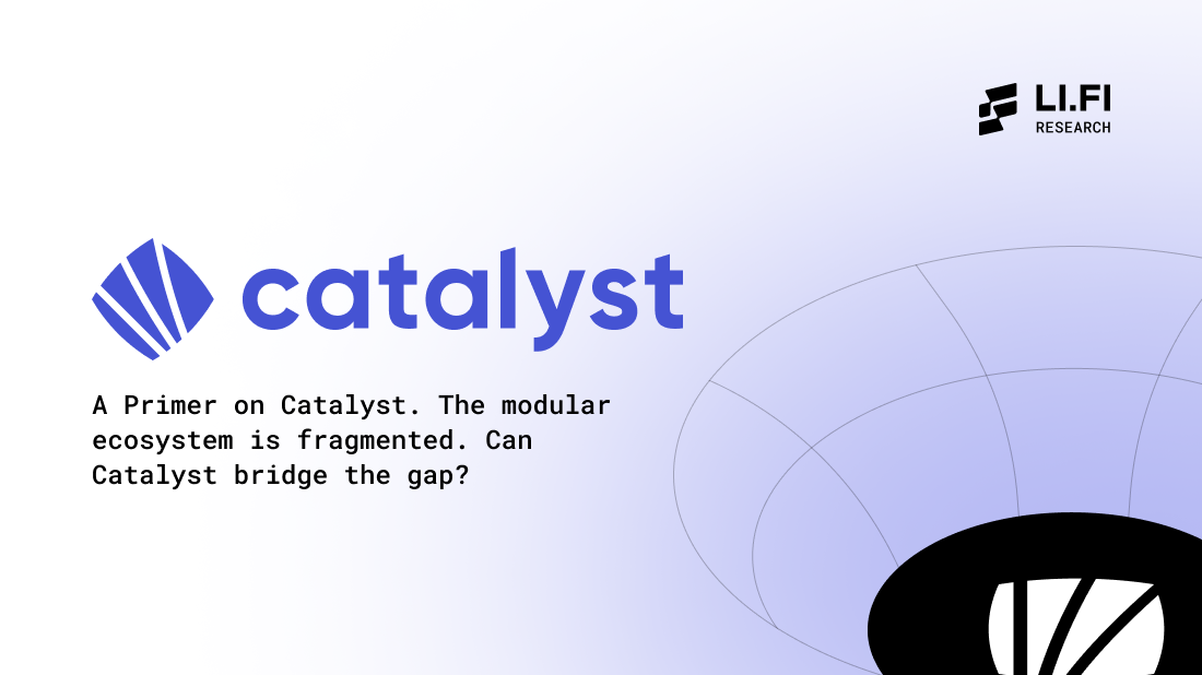A Primer on Catalyst. The modular ecosystem is fragmented… | by Arjun ...