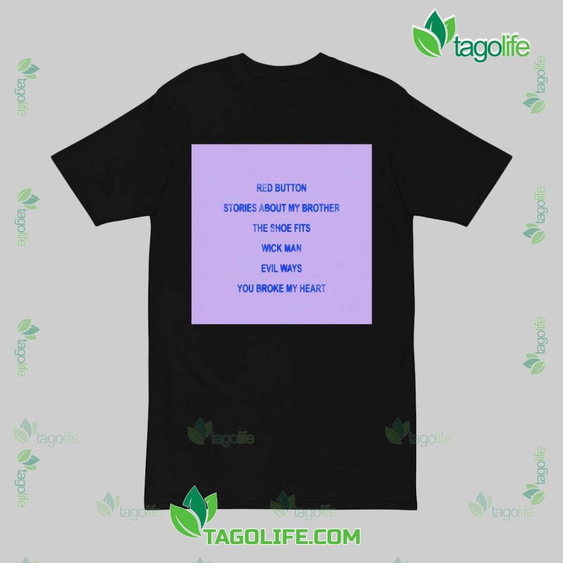 Red Button Stories About My Brother T-shirt | by Style Fashion | Medium