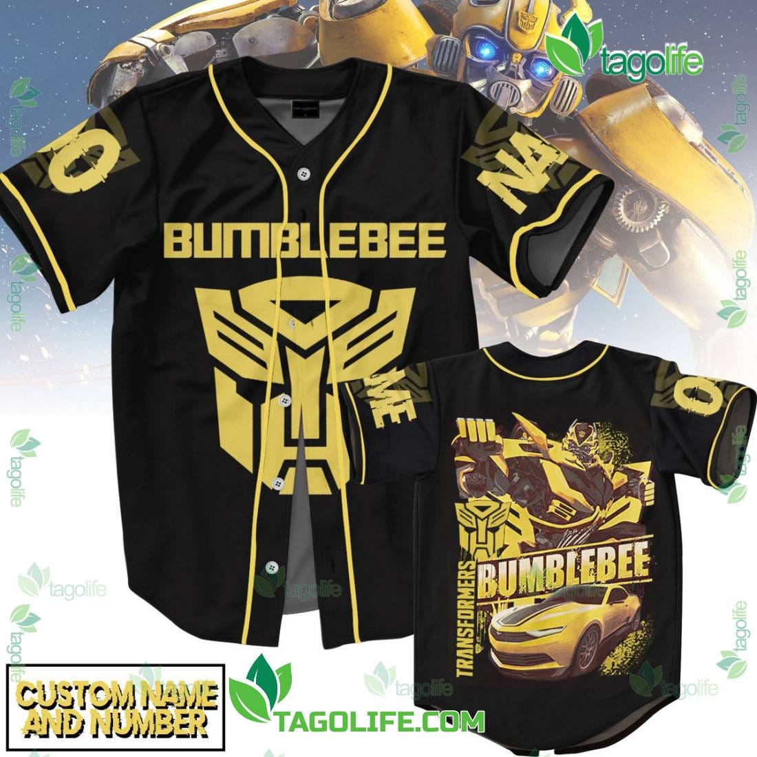 Transform your game with the Bumblebee Transformer Personalized ...