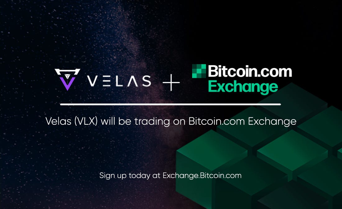 Velas listing on Bitcoin.com Exchange | FMFW.io