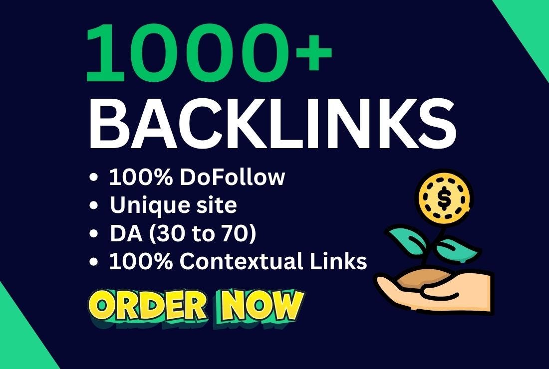 I will create high quality Do-Follow Manual and auto backlinks SEO | by ...