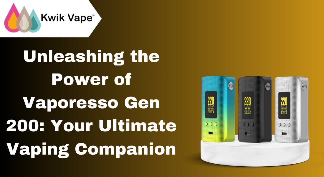 Vaporesso Gen 200 Vape Mod - Power & Versatility | Medium