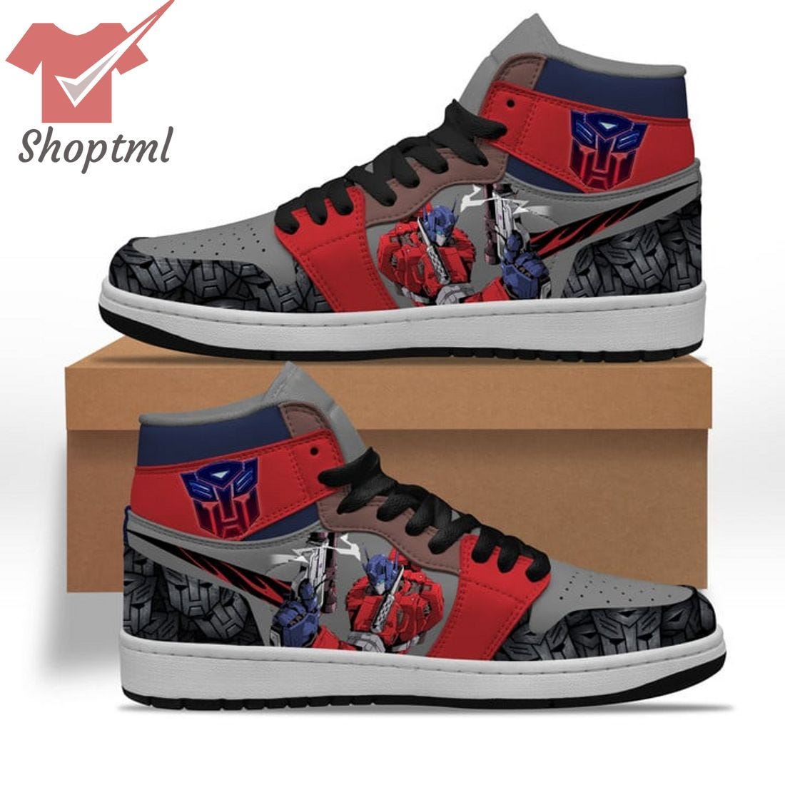 Transformers Optimus Prime Nike Air Jordan 1 High Sneaker: Unleashing ...