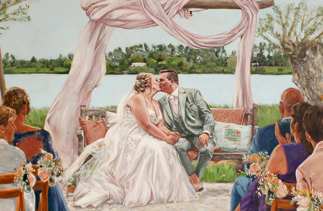 Rococo Revival theme inspiration: wedding painting | by Live wedding ...