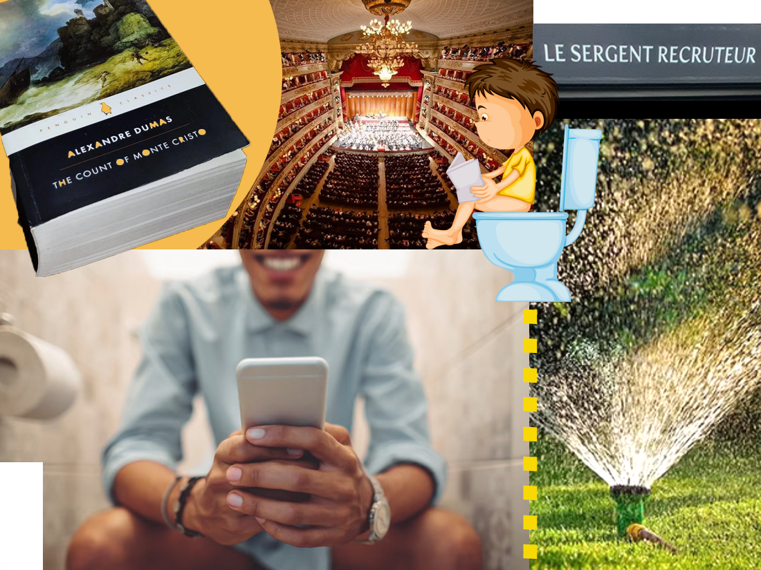 People Who Read on the Toilet are… | by Rodrigo S-C | the Challenged ...