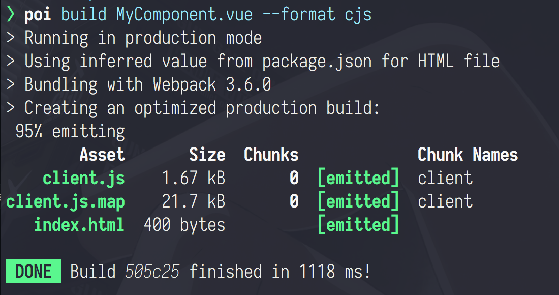 Bundle and publish your Vue component like a pro | by EGOIST | Poi ...