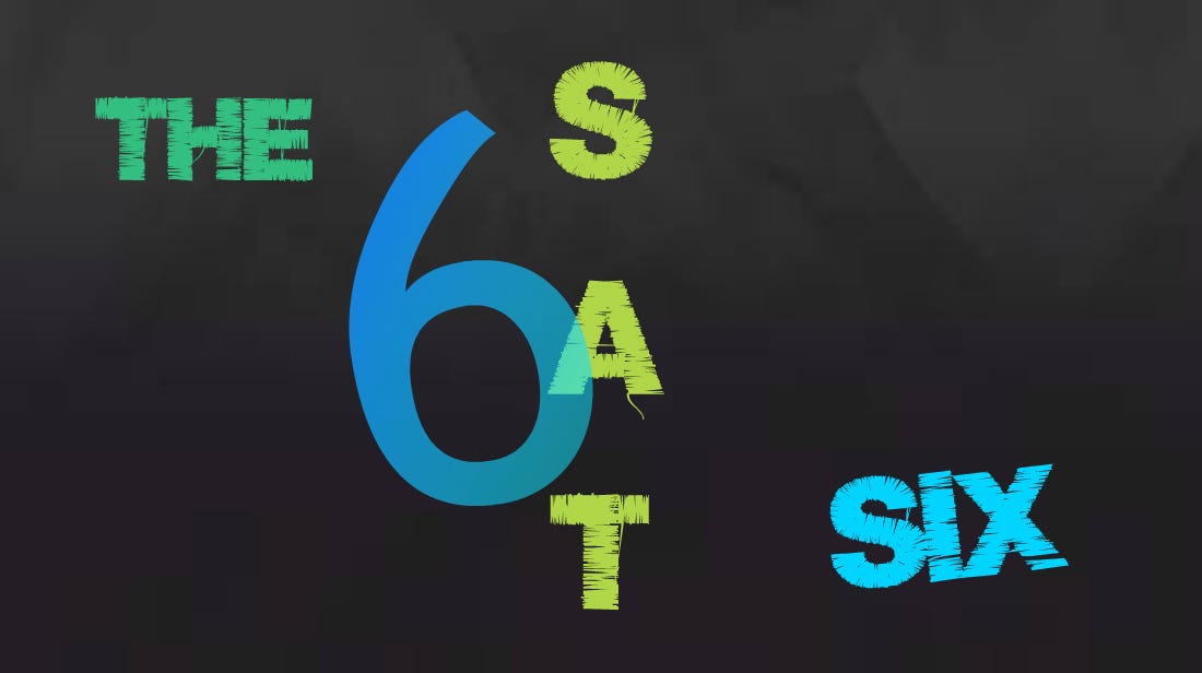 The Saturday Six. an ultra short memoir challenge | by Allan Rae ...