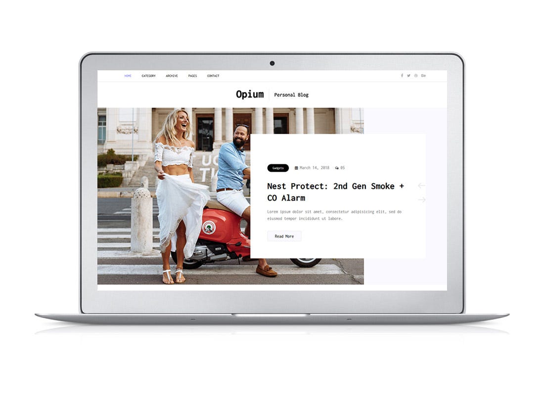 30+ Free WordPress Themes with Creative User Interface | by Web Design ...