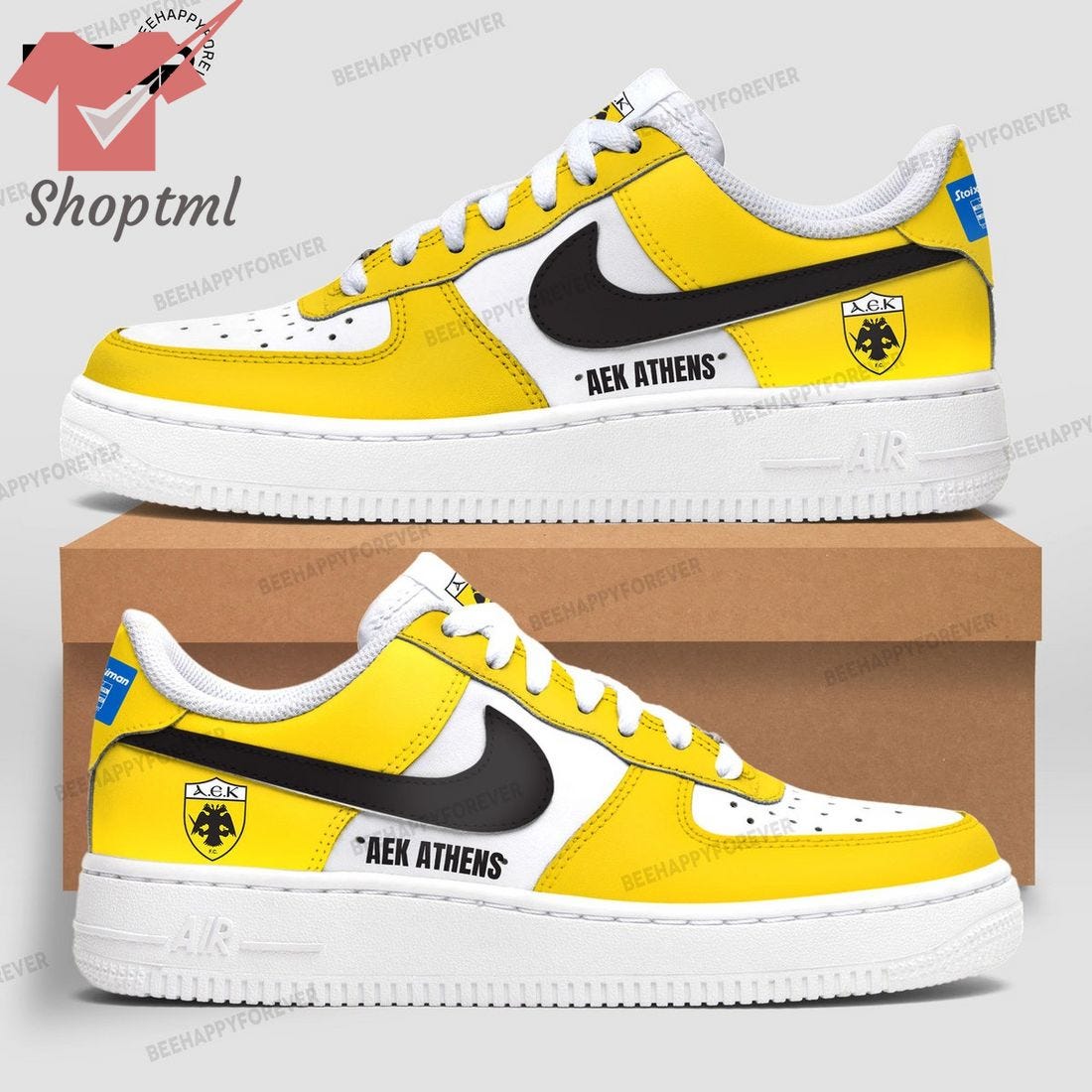 AEK Athens Air Force Sneakers - Shoptml Sales - Medium
