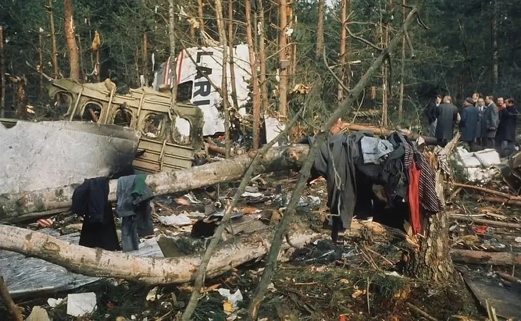 Photo taken seconds after Turkish Airlines Flight 981 crashed in ...
