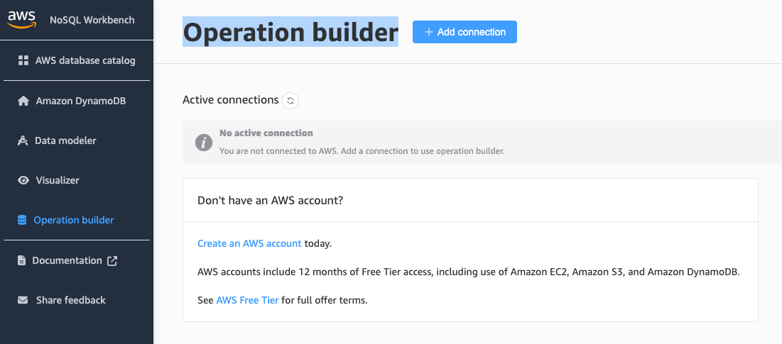 Using NoSQL Workbench with LocalStack and DynamoDB for Local ...