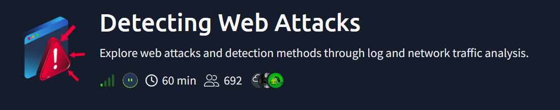 TryHackMe — Detecting Web Attacks (THM) | by Corlis | Medium