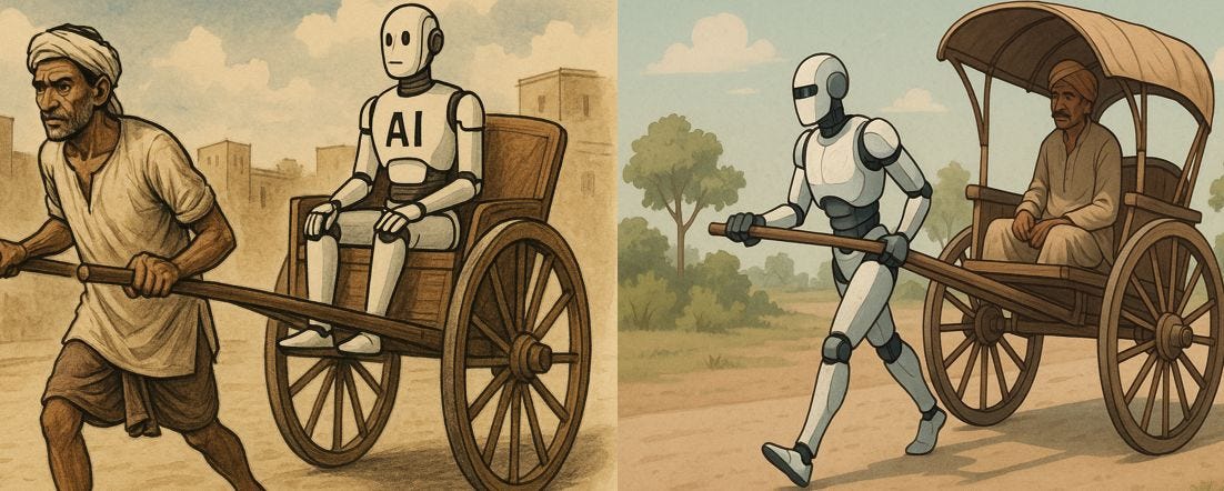Horse Power → Human Power → Machine Power → AI Power | by Sam | Sep ...