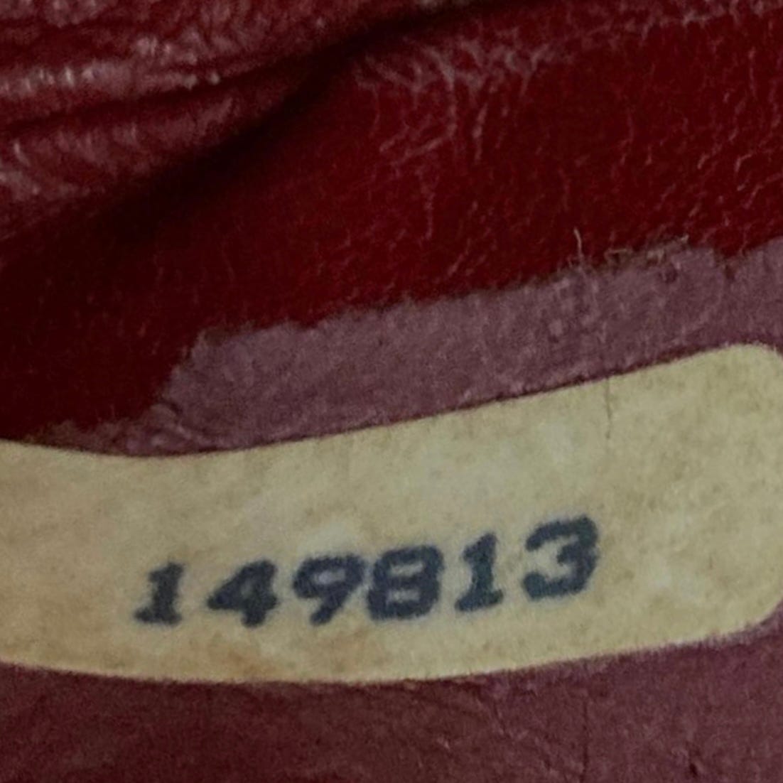 White striped all the way! If your serial numbers are printed on a ...