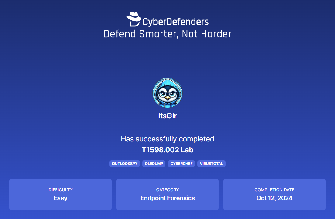 CTF Write-up: T1598.002 (Certified Cyber Defenders) | by itsGir | Medium