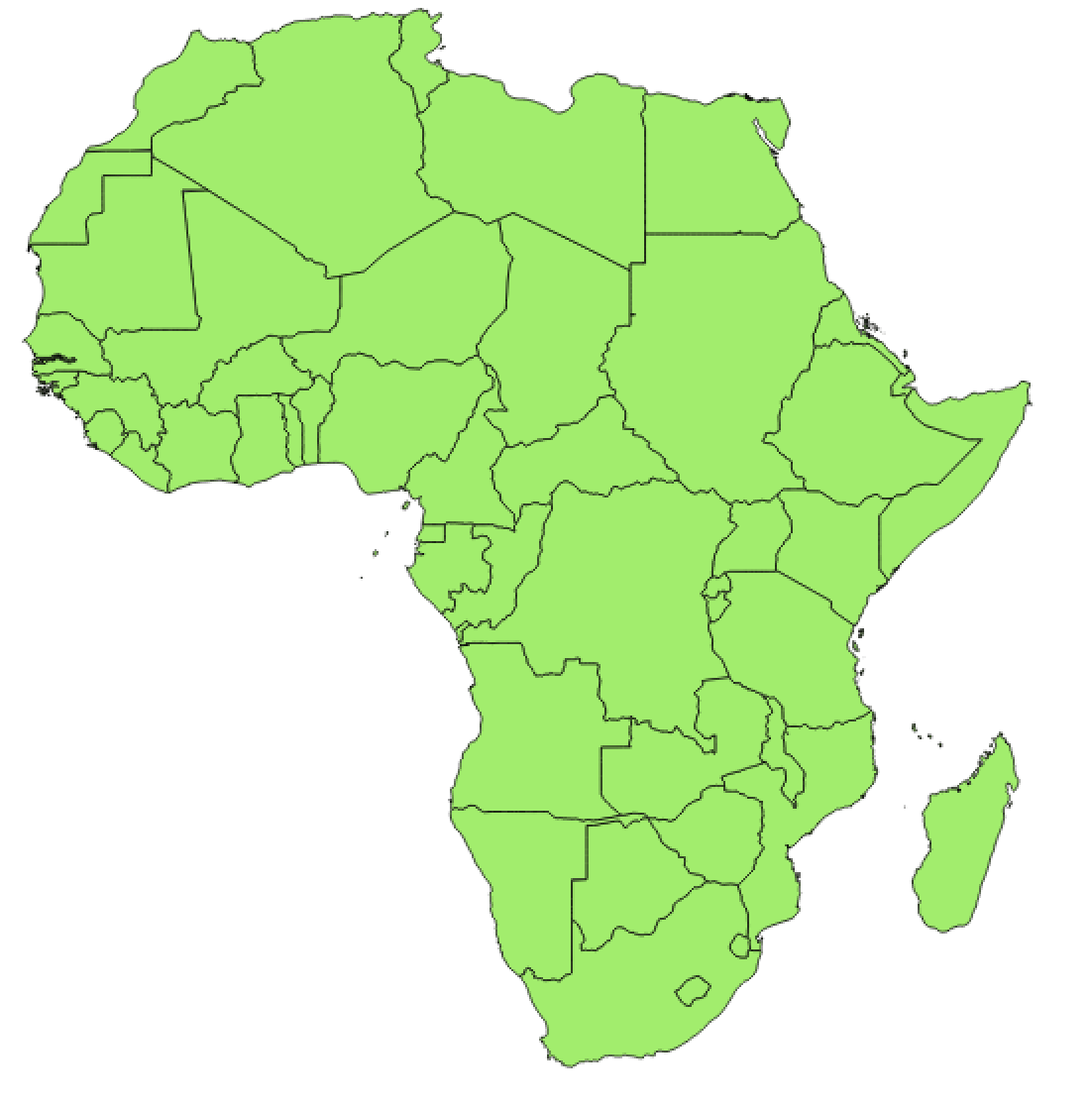 Which African country has the most number of neighbours? | by Davis ...