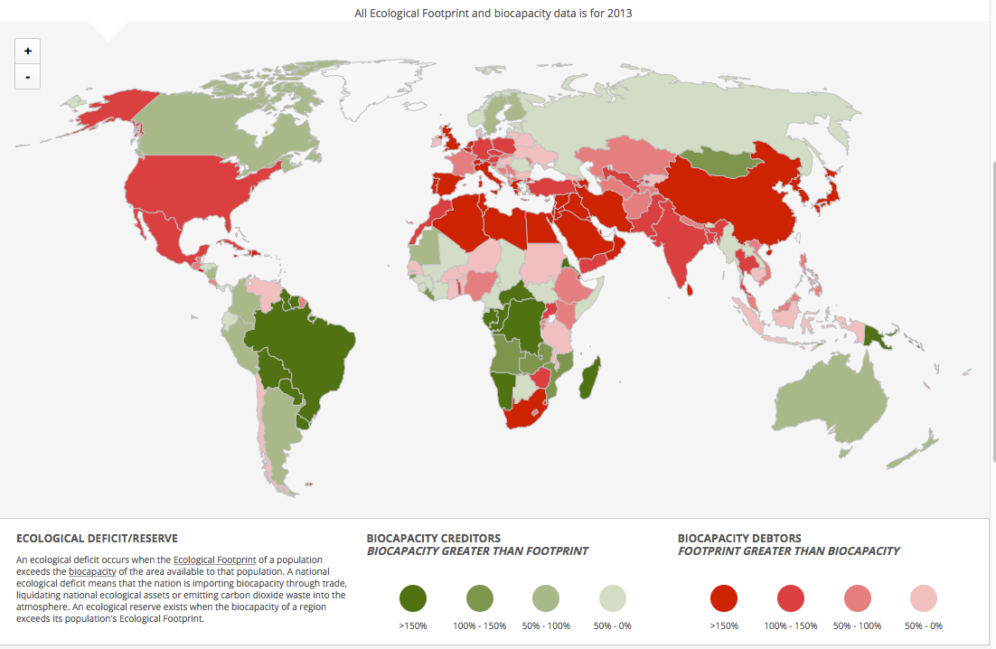 Ecological Footprint, Earth Overshoot Day and the Happy Planet Index ...