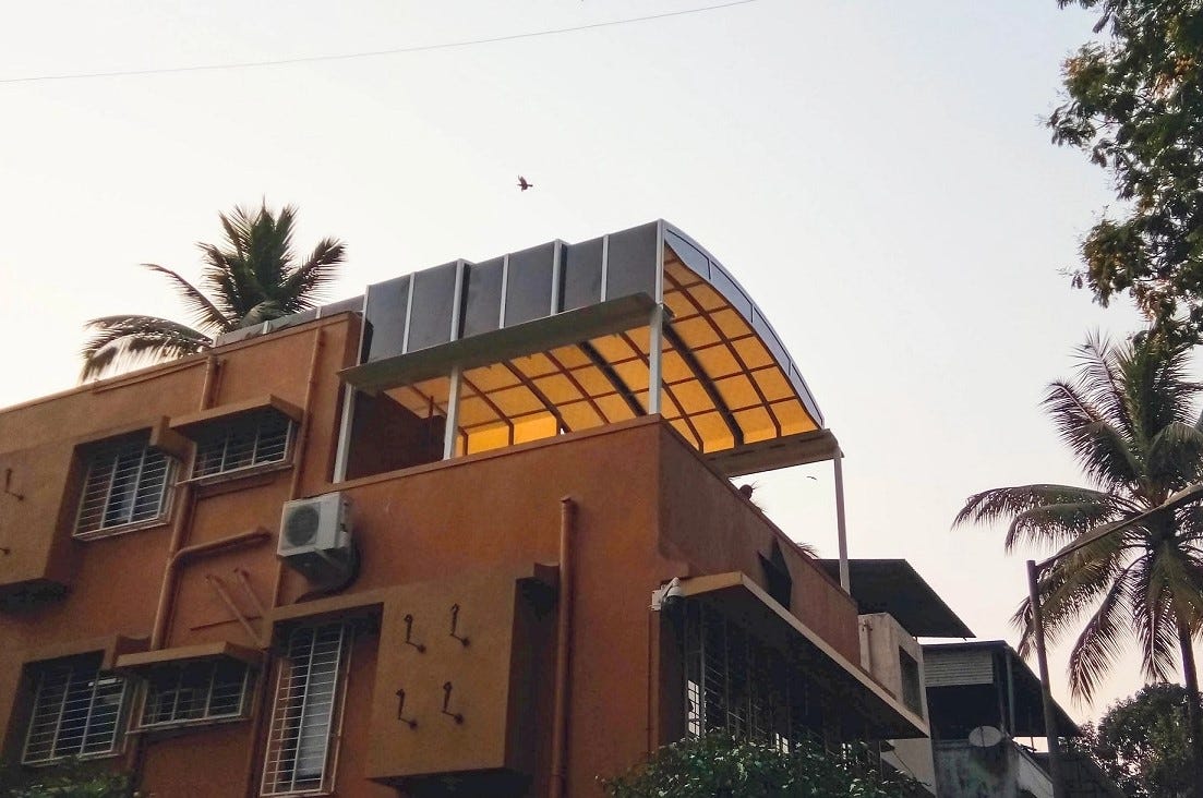 Foldable Terrace Roof India | Megavent.co.in - Megavent Technologies ...