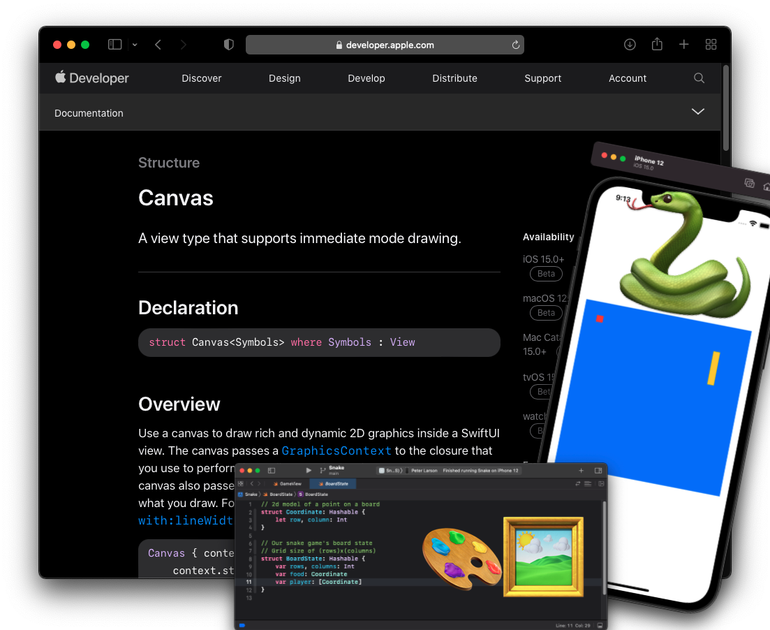 Creating Snake with SwiftUI's new Canvas view type | Medium