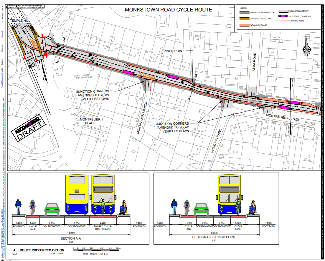 Proposed Monkstown Road Cycle Route lacks ambition | by Arran Bolger ...
