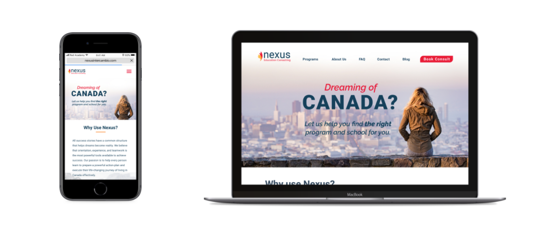 Nexus / UI & UX Case Study. For my fourth project at Red Academy, I ...
