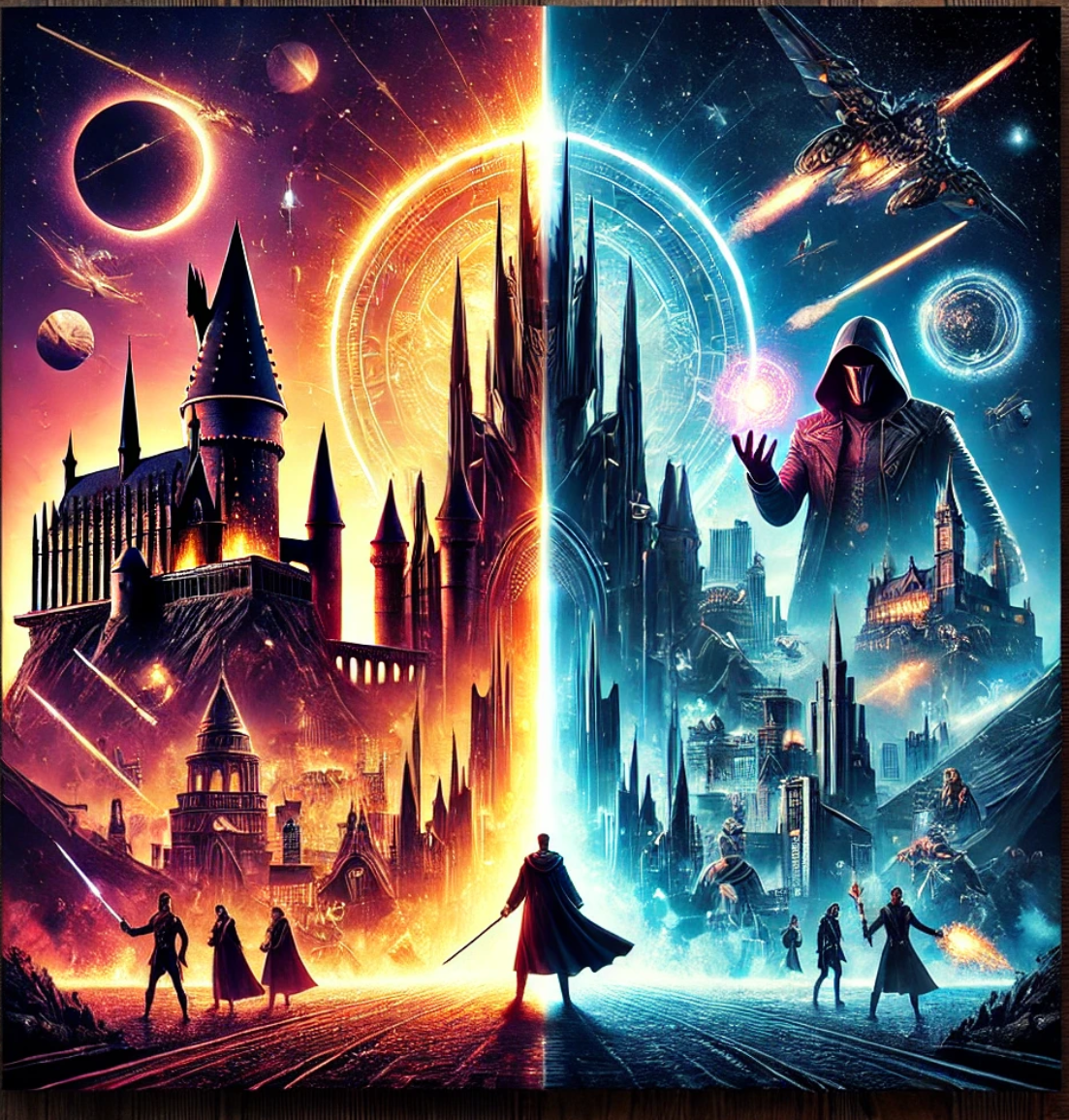 Harry Potter vs. Luke Skywalker. Both orphaned heros, Harry and Luke ...
