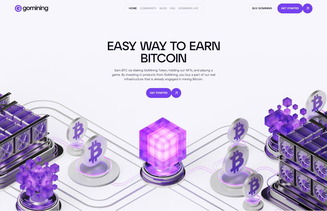 GoMining Token: A simple way how to mine your first BTC on a bear ...