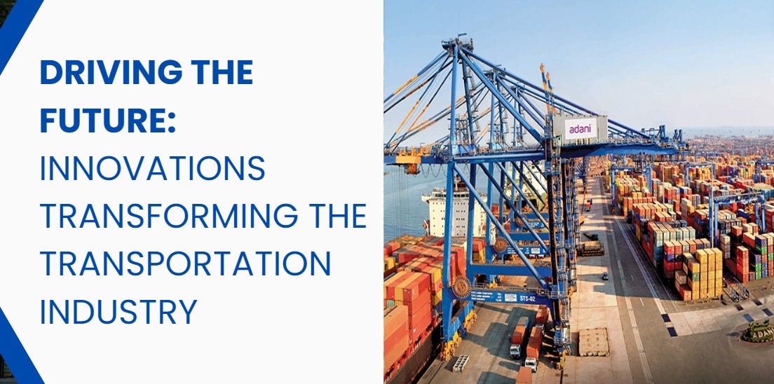 Driving the Future: Innovations Transforming the Transportation ...