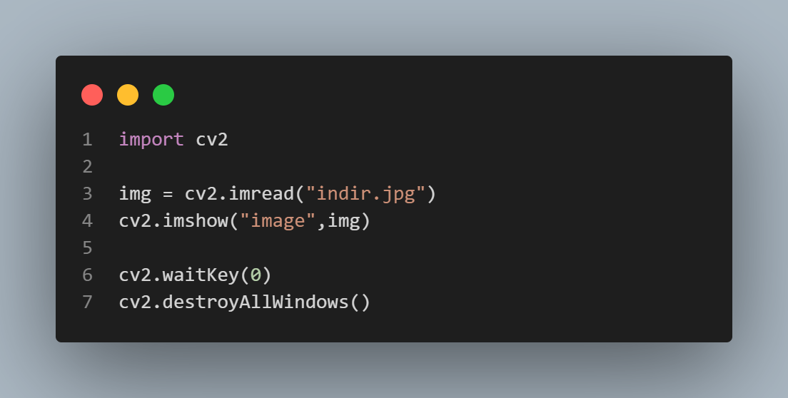 Python ile Görüntü İşleme (OpenCV) | by Fazlıhan Selvitopi | Medium