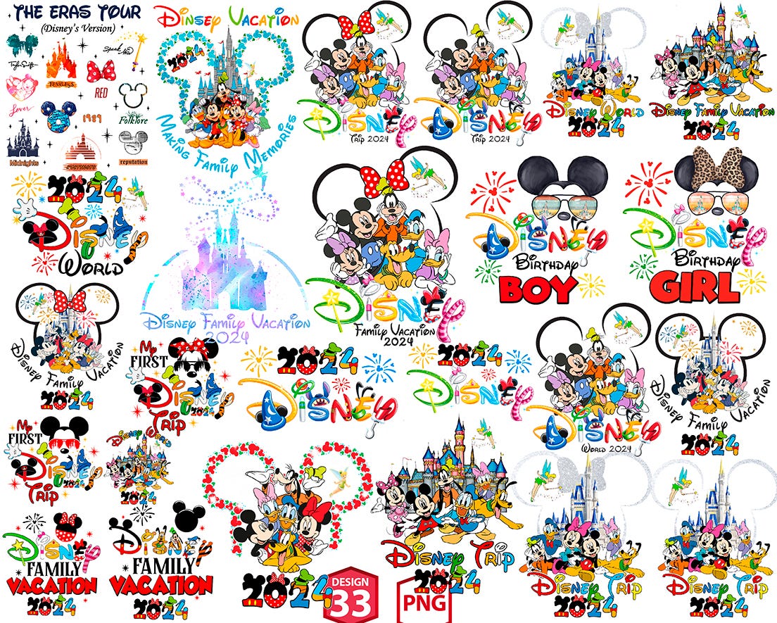 My First Disney Trip Svg Bundle, UPP706 - Upplop.com - Medium