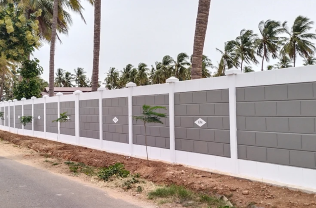 Readymade Compound Wall - Sriganapathy - Medium