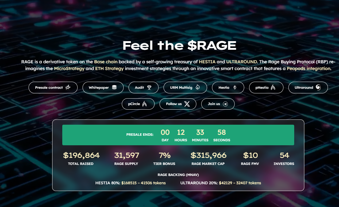 RAGE Protocol: From Presale to Mainnet Launch The Journey So Far and ...