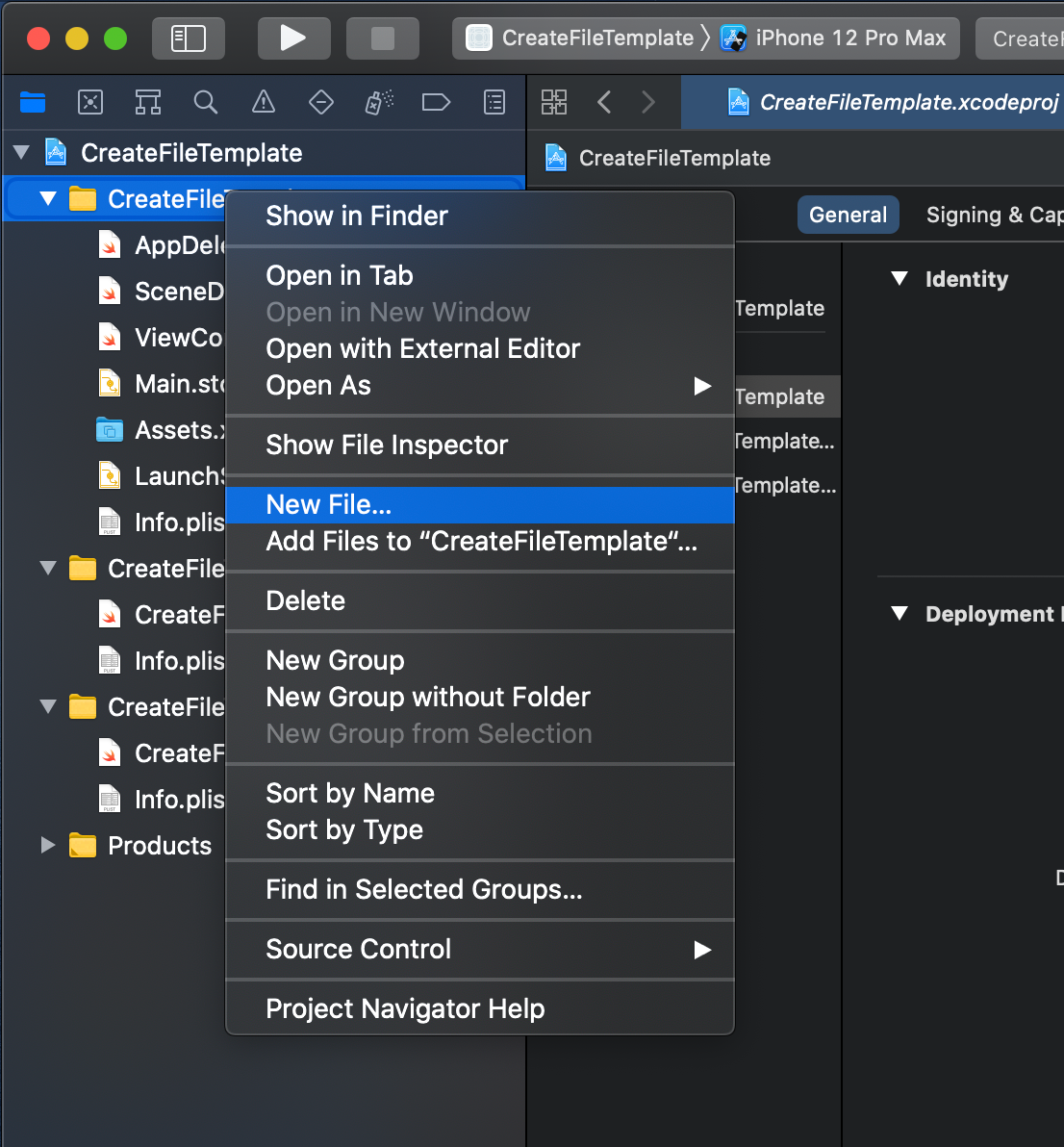 [Swift iOS] 커스텀 파일 템플릿 설정하기. 개발을 하다보면 Swift파일이나 Cocoa Touch class파일을… | by JB | Medium