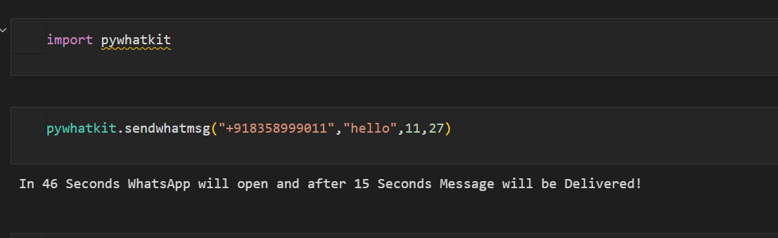 Automation of Sending WhatsApp Messages, Emails, and SMS Messages in ...