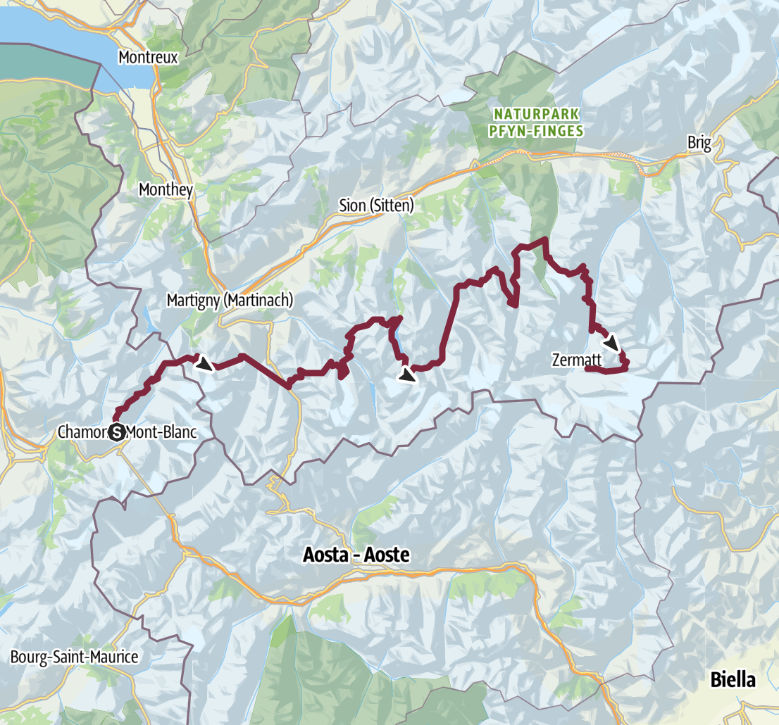 Schweiz: Walker’s Haute Route (WHR) | by @Aus_der_UBahn | Medium