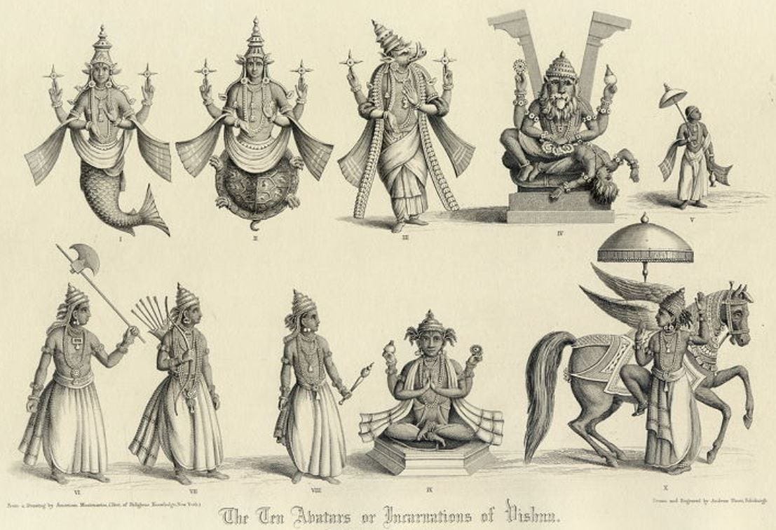 Dasavatharam Of Lord Vishnu