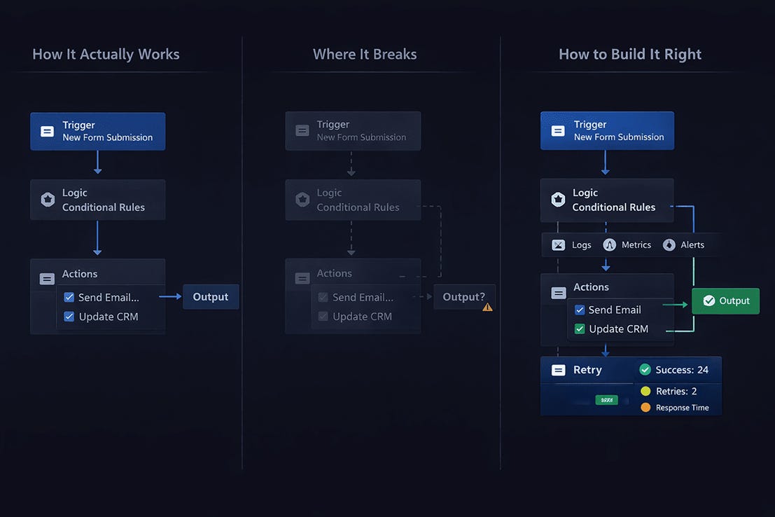 Workflow Automation: How It Actually Works, Where It Breaks, and How to Build It Right | by ...
