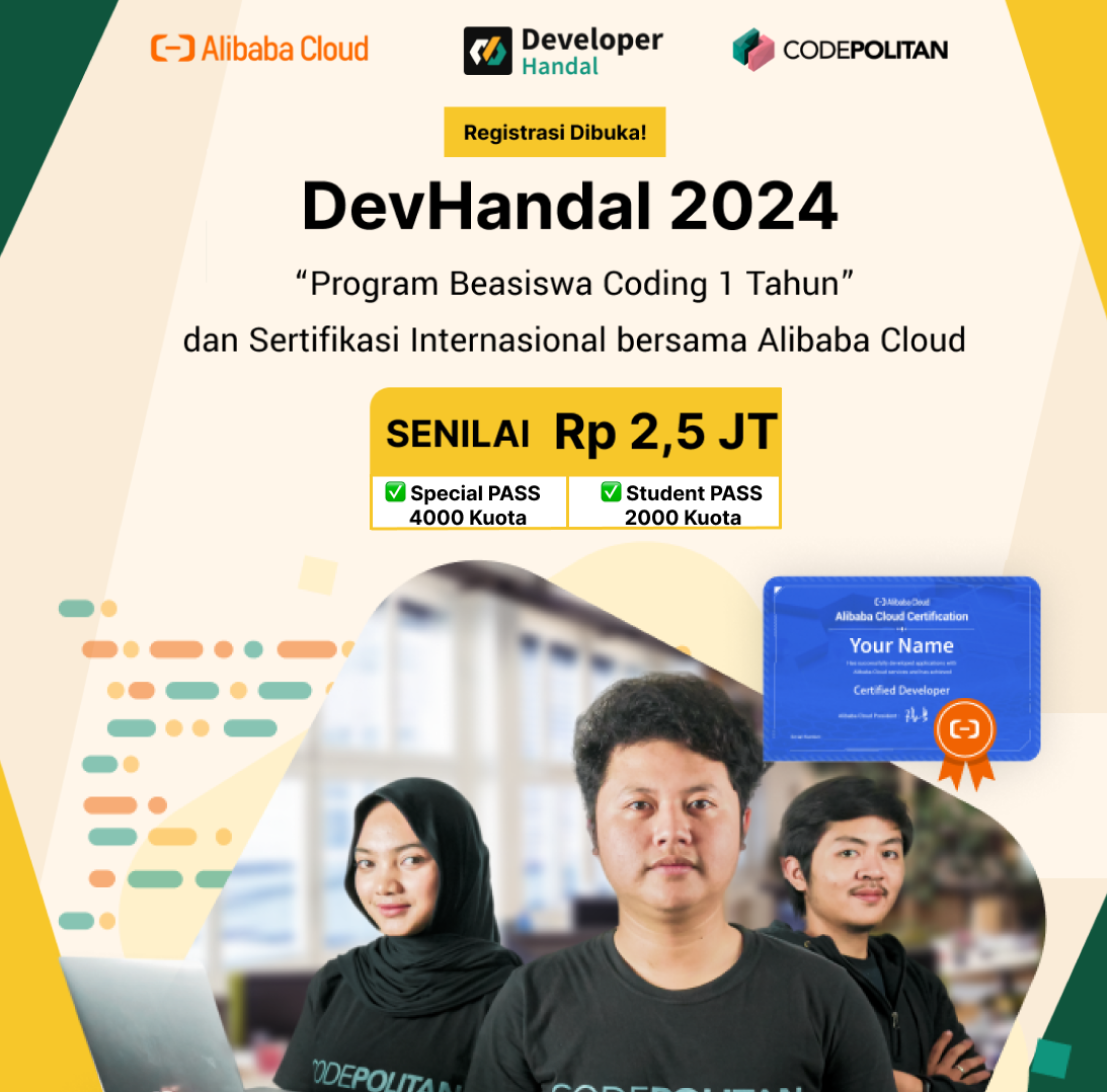 Beasiswa Coding Gratis 1 Tahun + Sertifikasi Internasional: Peluang ...