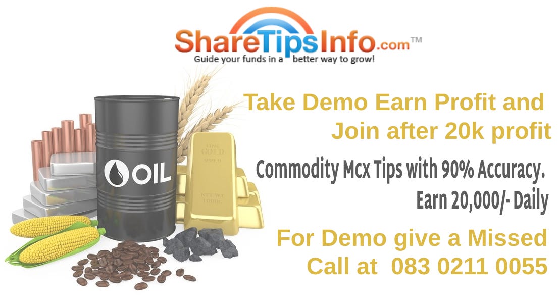 Commodity tips MCX and NCDEX Commodity tips for profit. | by Rahul ...