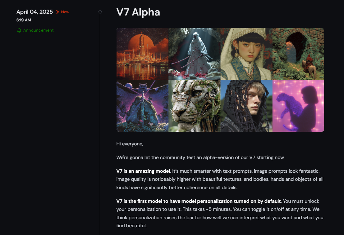 Midjourney V7 Alpha is here, but what is Draft Mode? | by HalfJourney | Apr, 2025 | Medium