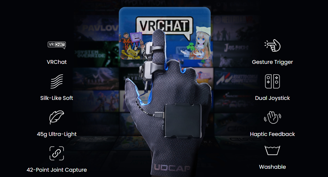 The Ultimate VR Experience: UDCAP Silk-Like VR Glove for SteamVR | by Tech News | Sep, 2024 | Medium