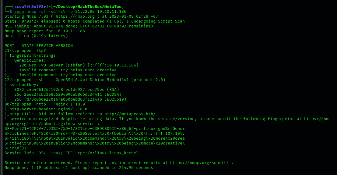 HackTheBox — MetaTwo. Hello hackers. this’s a write-up on the… | by ...