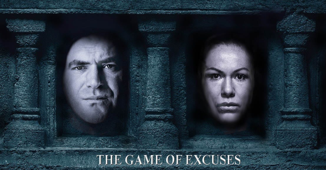 THE GAME OF EXCUSES. by mmafanlondon | by Munch News | Medium