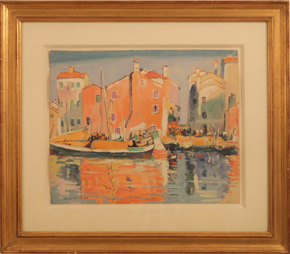 Jane Peterson (American 1876–1965) | by Bedford Fine Art Gallery | Medium