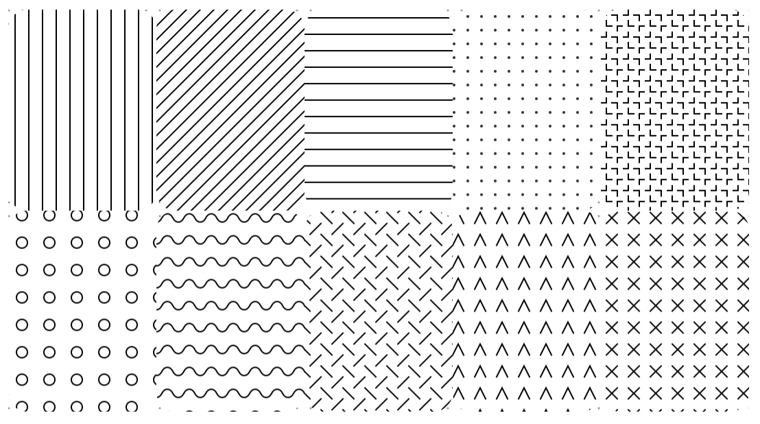 New Feature: Patterns & Gradients | by Number Picture | Medium
