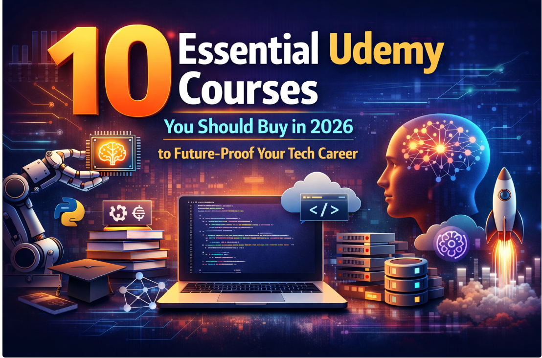 10 Best Udemy Courses You Should Buy in 2026 to Future-Proof Your Tech ...