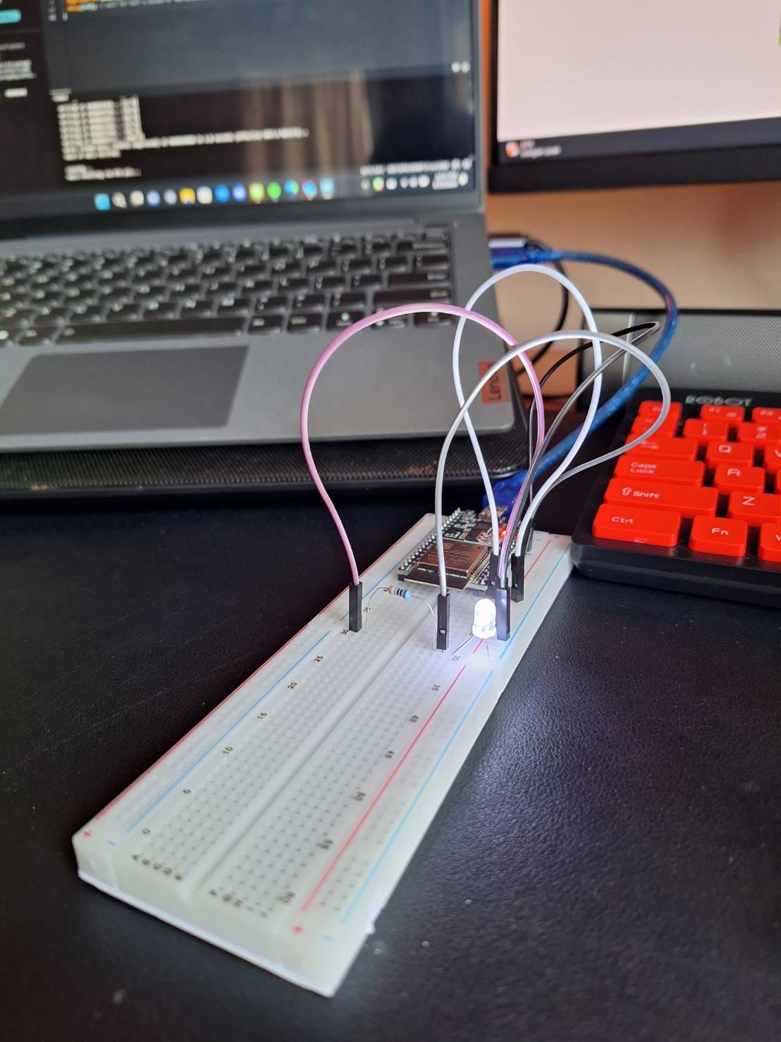 Blinking LED, My First ESP32 Project | by Arvyno Pranata Limahardja ...